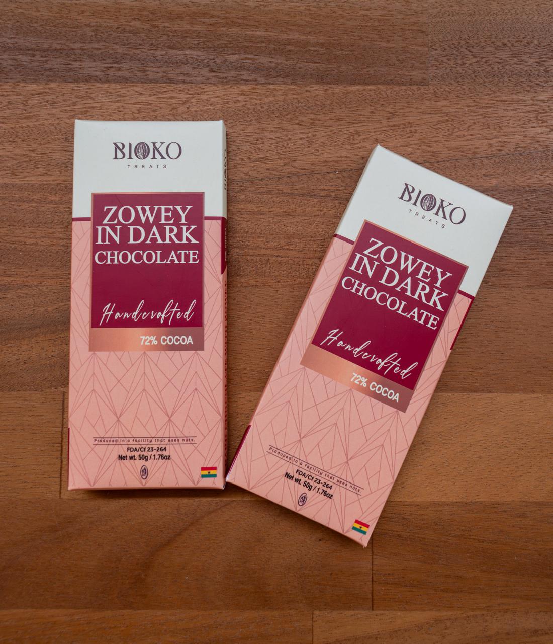 Zowey (Spicy Treat) in Dark Chocolate Bar – Bioko Treats Ltd