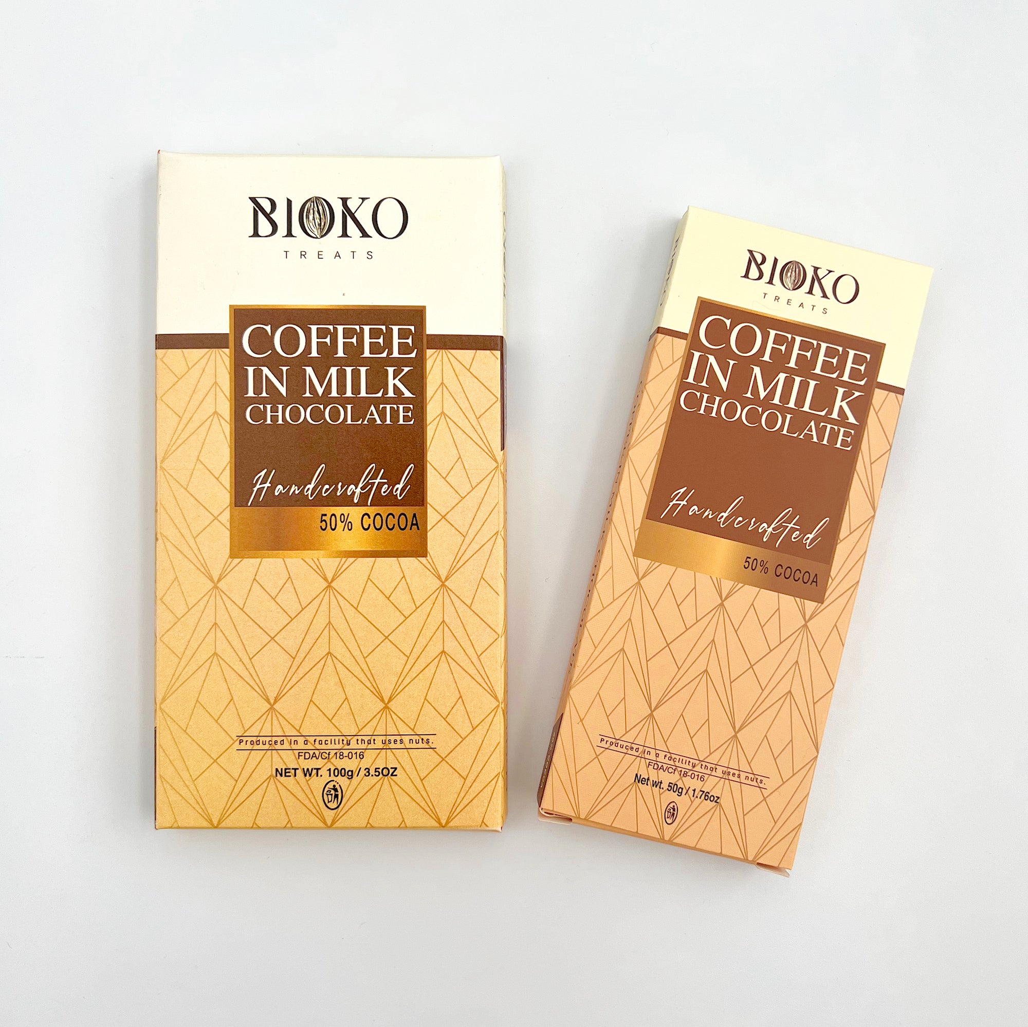 Coffee in Milk Chocolate Bar by Bioko Treats | Chocolate Made In Ghana ...