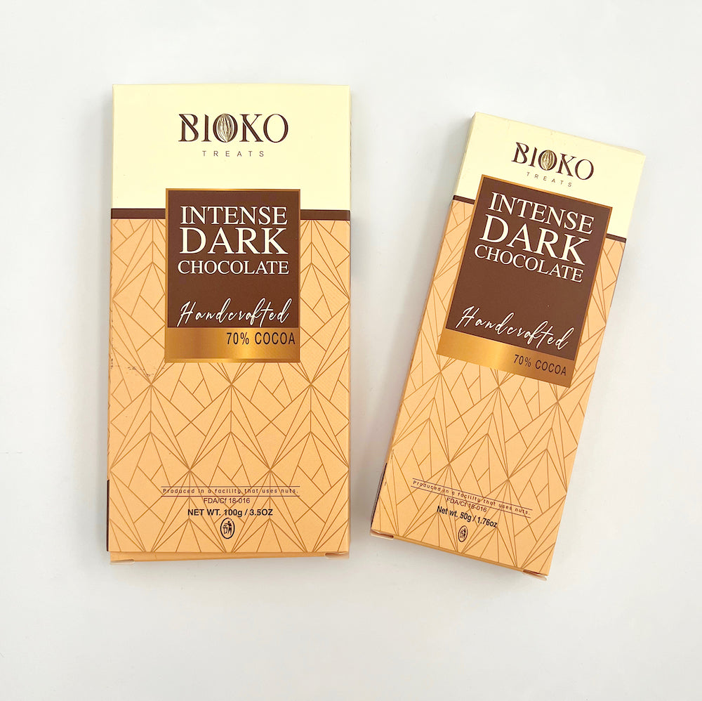 Intense Dark Chocolate Bar by Bioko Treats | Chocolate Made In Ghana ...