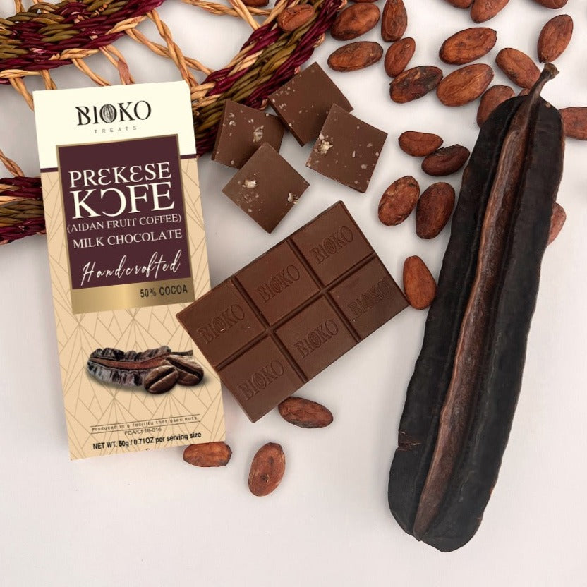 Prekese Coffee Bar by Bioko Treats | Chocolate Made In Ghana – Bioko ...